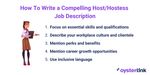 Host/Hostess Job Description Templates [Copy & Paste]