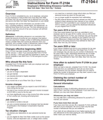 Guide to NY State Form IT-2104 (2025)