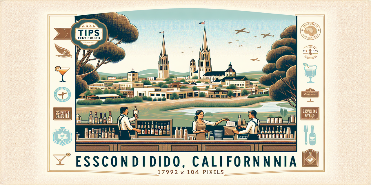 How To Acquire a TIPS Certification in Escondido, California: A Step-by ...