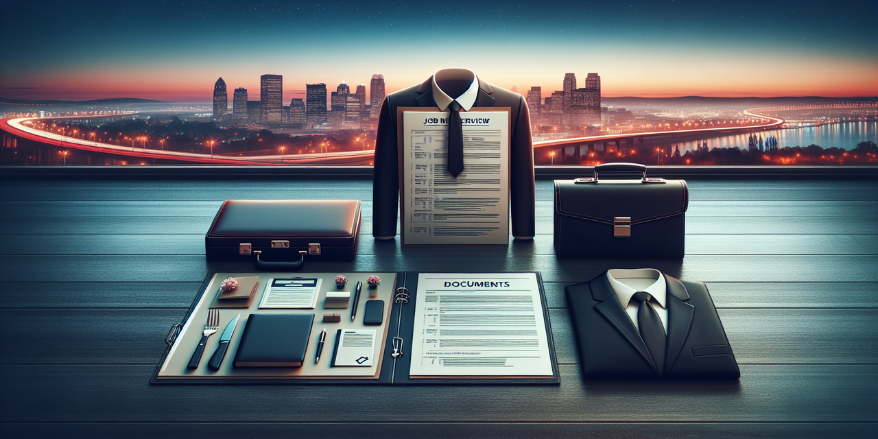 Checklist: What to Bring to a Busser Interview (Documents, Portfolio ...