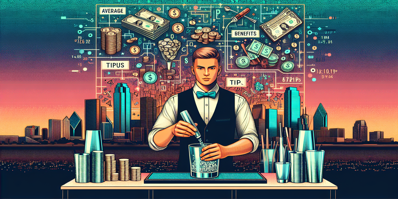 Dallas Salary Guide for Bartender: Average Pay, Tips and Benefits