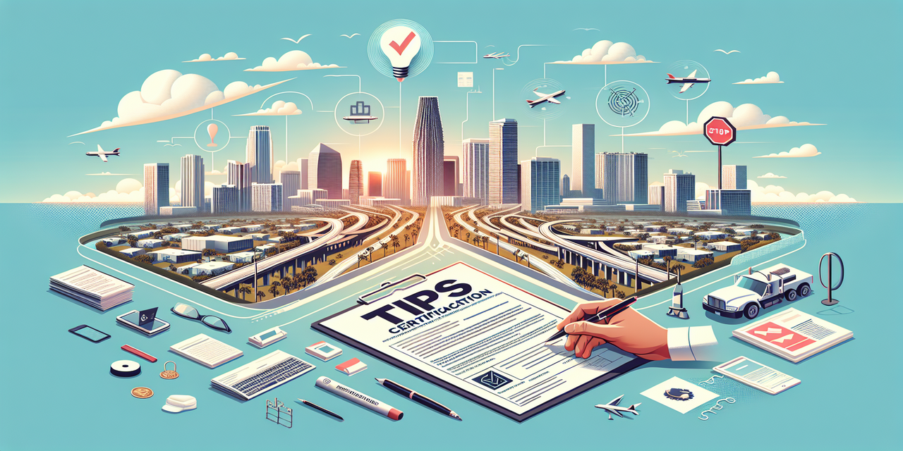 How To Acquire a TIPS Certification in Miami, Florida: Full Guide