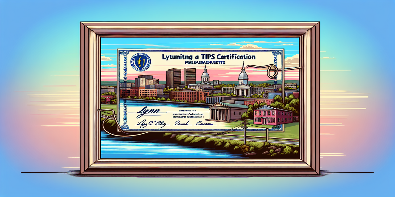 How To Acquire a TIPS Certification in Lynn, Massachusetts: A Step-by ...
