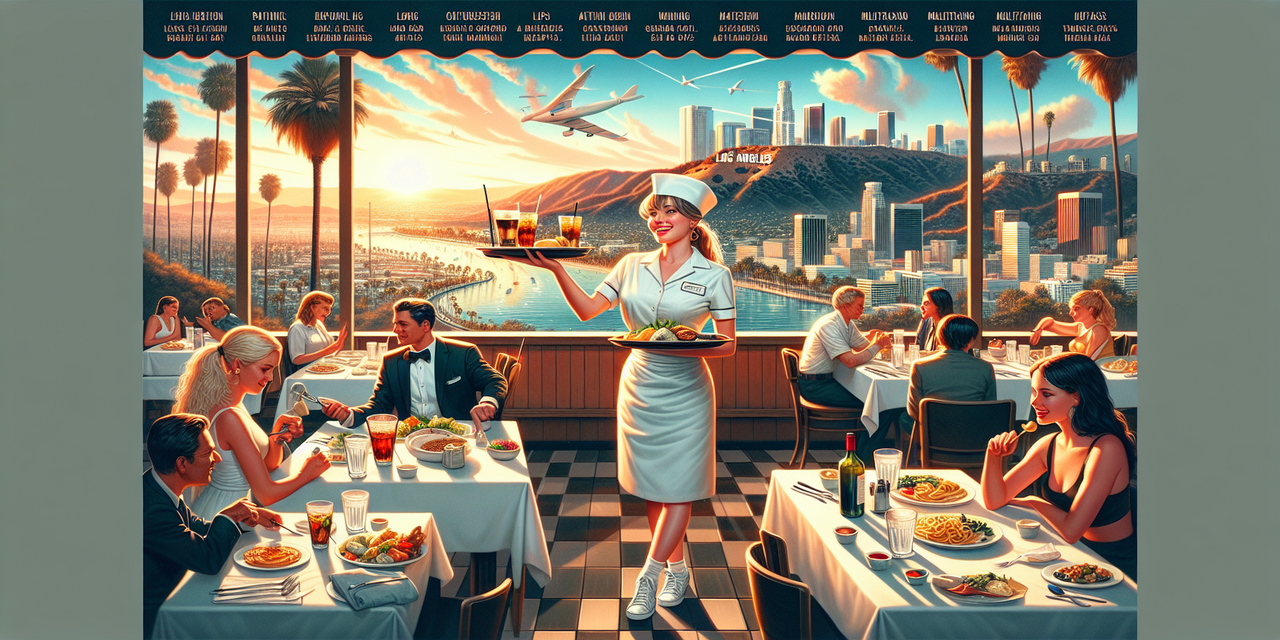 Day-in-the-Life of a Waitress in Los Angeles: Duties, Challenges and Tips