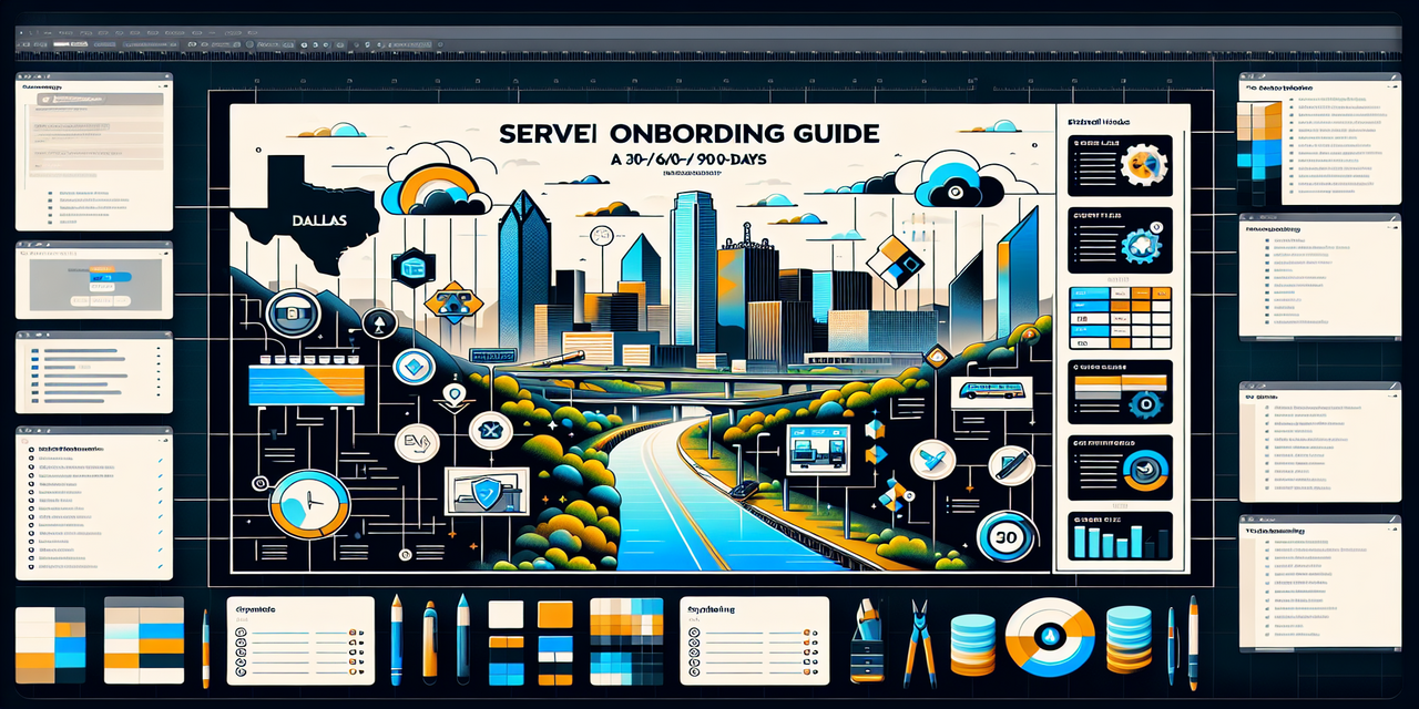 Server Onboarding Guide for Dallas: 30-/60-/90-Day Plan with Checklists